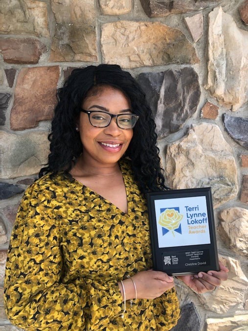 Teacher Award Honoree Ms. Christine David Credits Success to Thinking ...